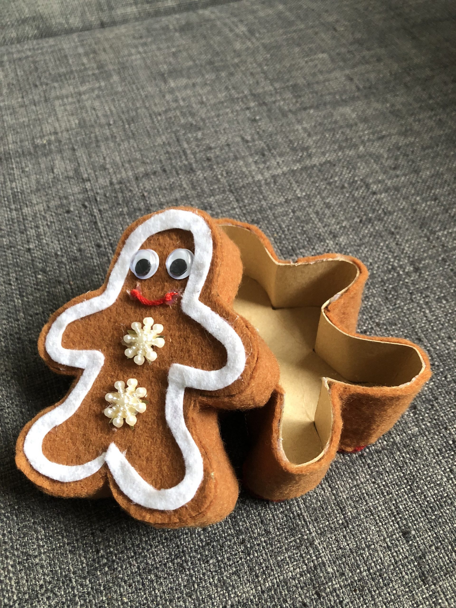 Gingerbread Man, Vintage Christmas Baubles - Leona Creo