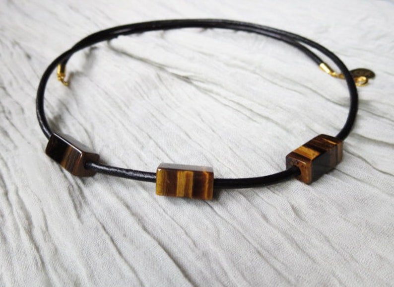 Handmade Leather Necklaces - Leona Creo